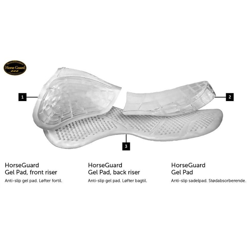 Køb HorseGuard gel pad front riser - Riders Deluxe